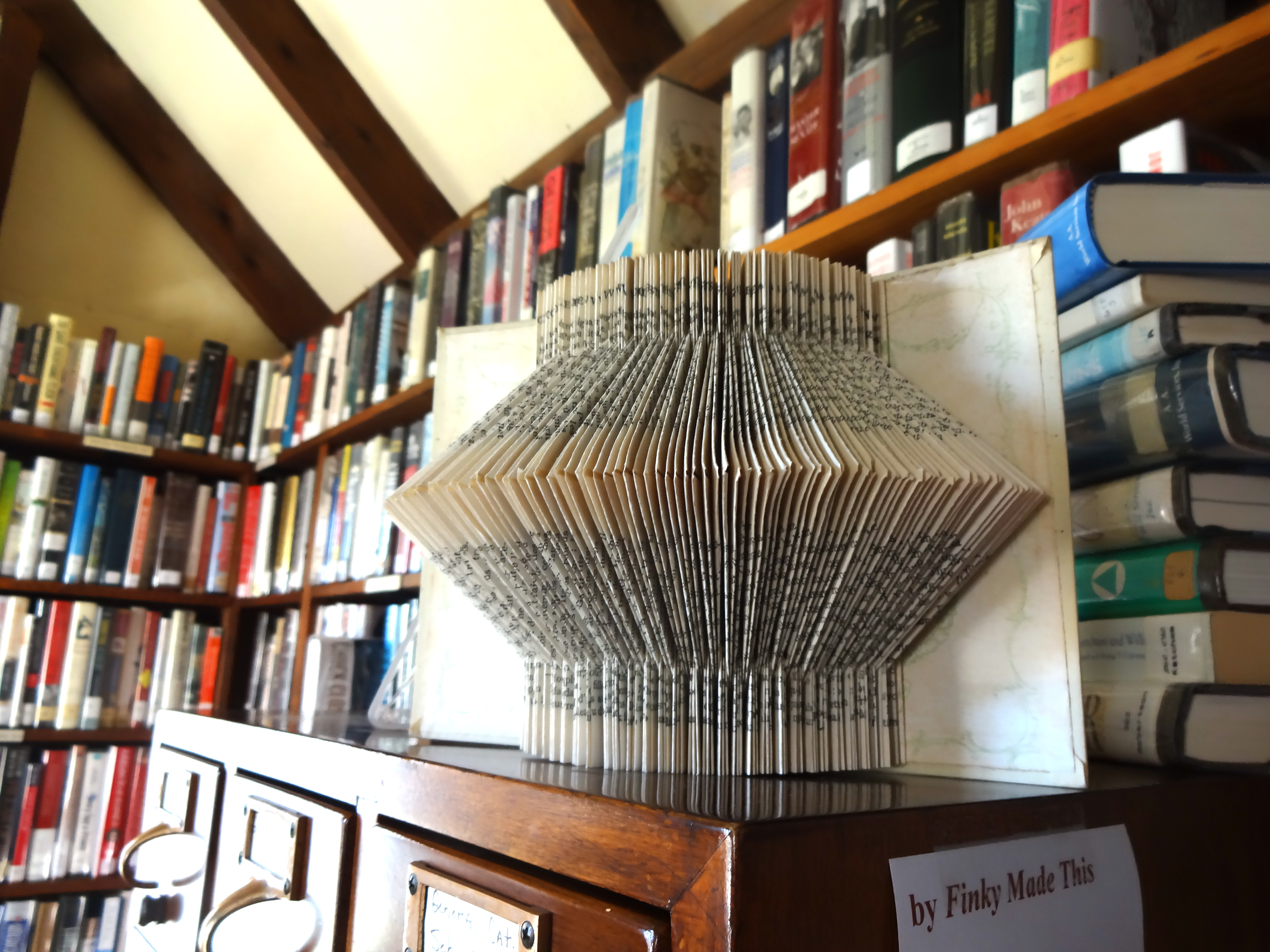 Amazing book art! – The Monhegan Memorial Library